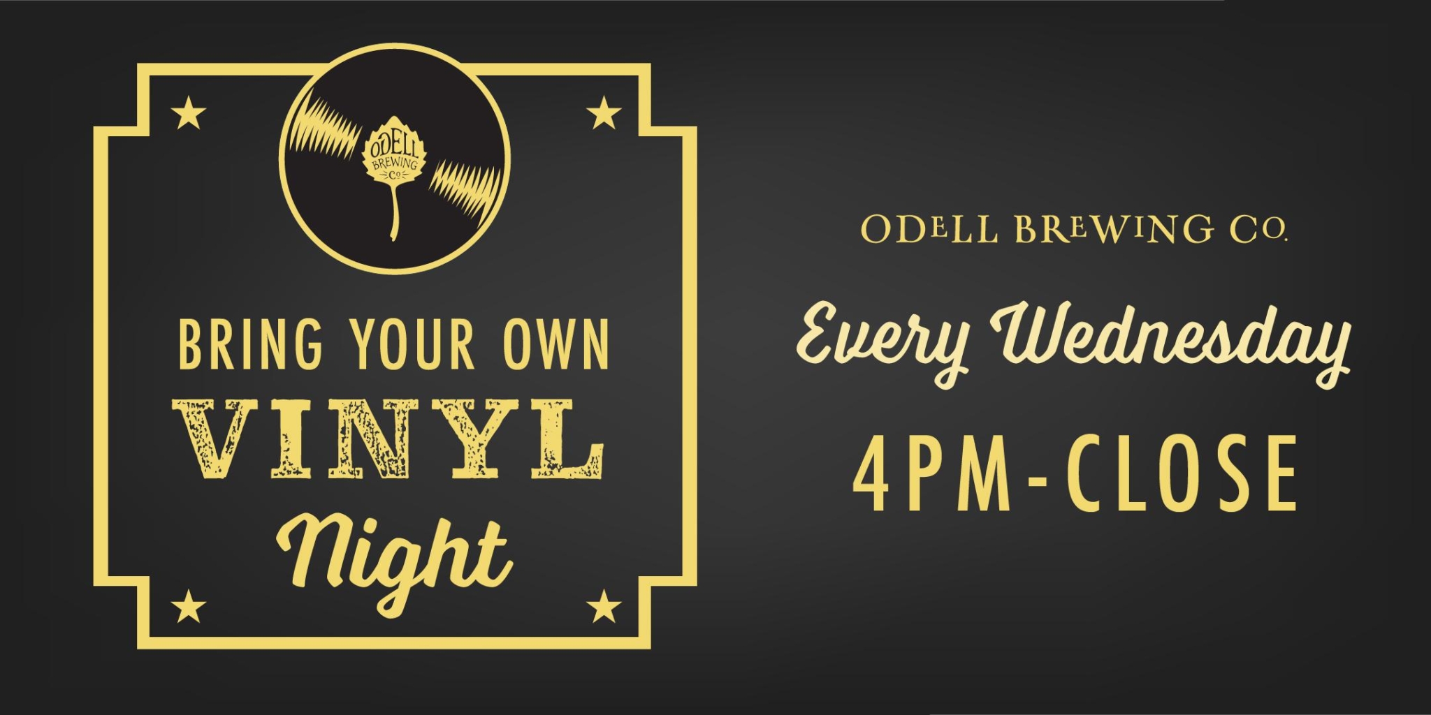 Bring Your Own Vinyl Night - Odell Brewing Co